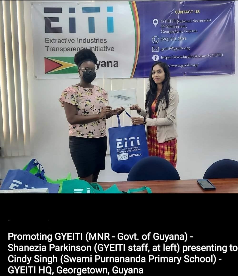 Promoting GYEITI (MNR-Gov’t of Guyana) - EITI